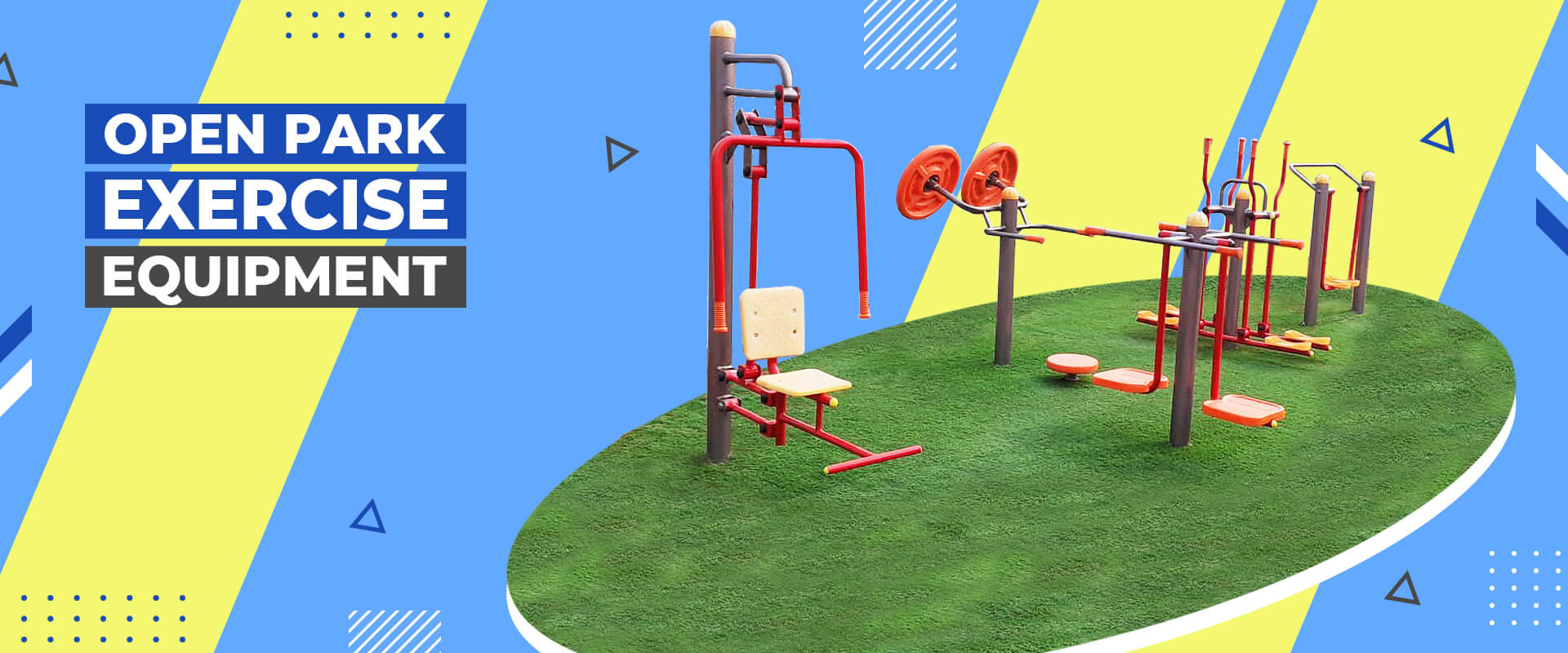 Open Park Gym Equipment, Merry Go Round, Seesaw Manufacturers